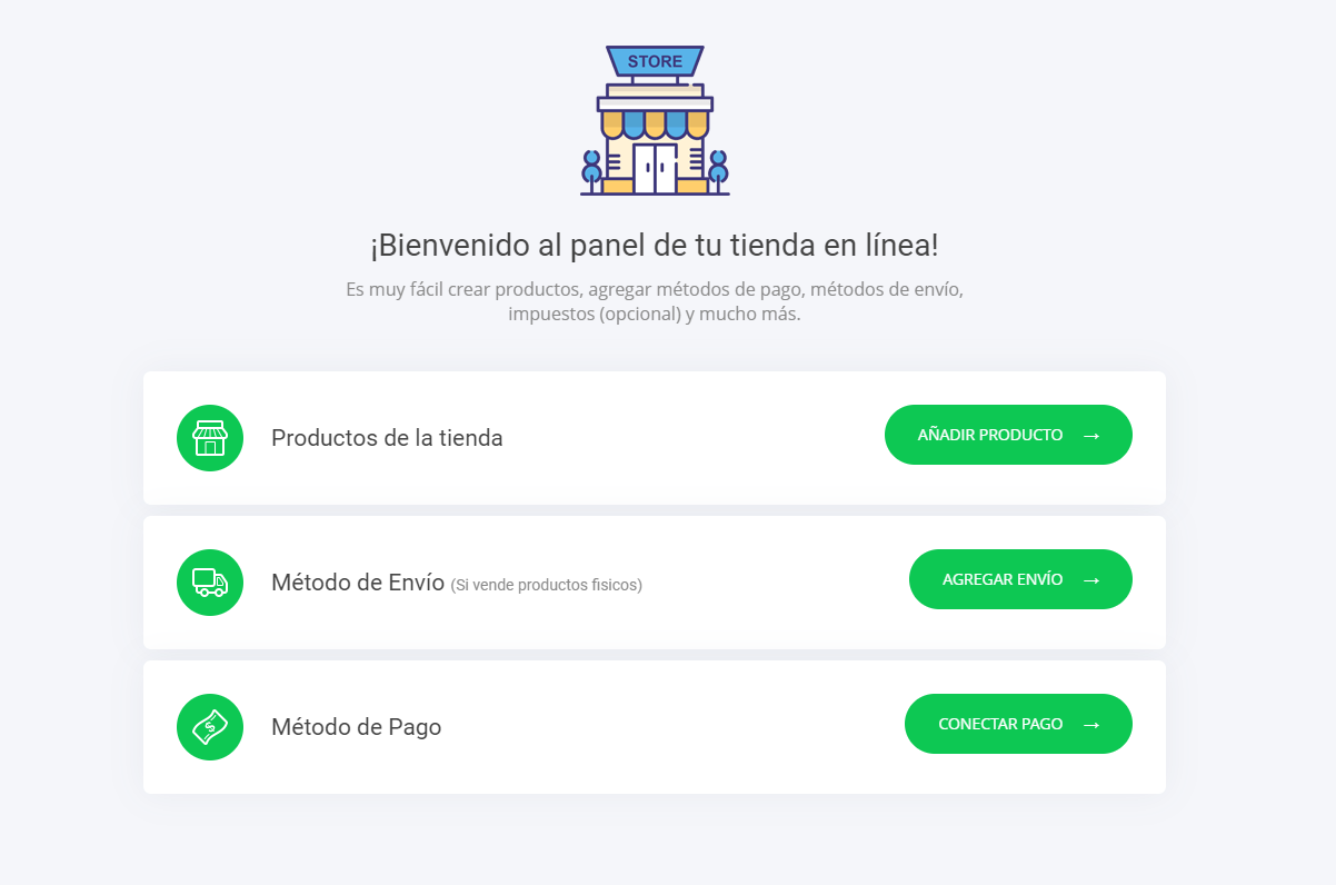 Crea tu propia tienda en línea gratis – RID – Red Interactiva Digital